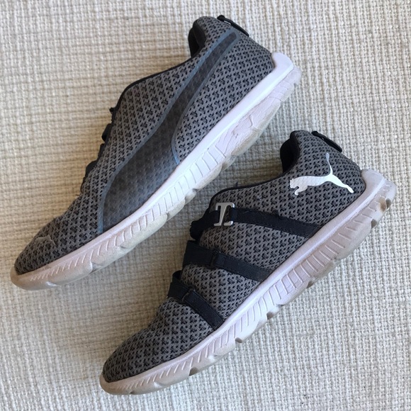 Puma | Shoes | Puma Gray Slip On Sneakers Size 8 | Poshmark